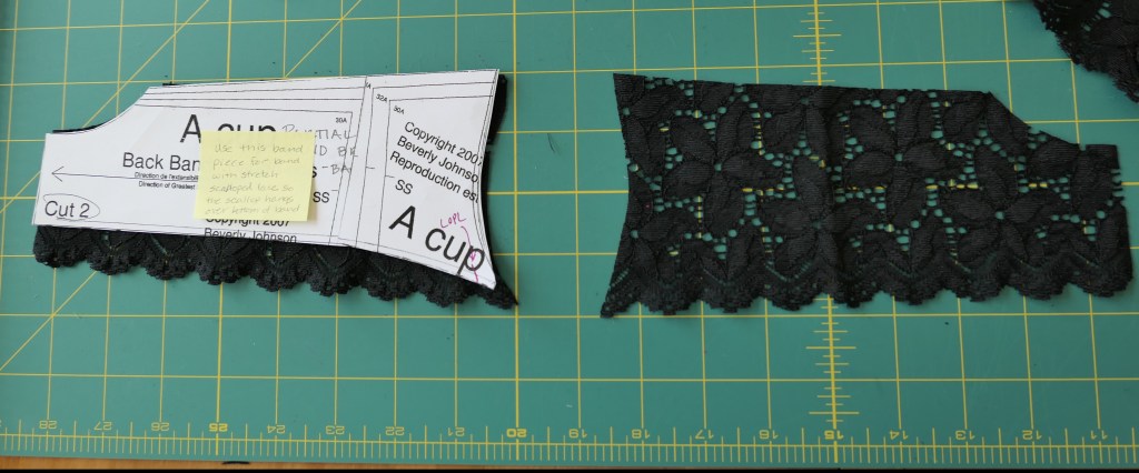 Black and Pink Lace Bra and Panties – Bra from Pin-up Girls Patterns ...